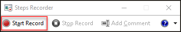 How to use the Problem Steps Recorder to document how to recreate an ...